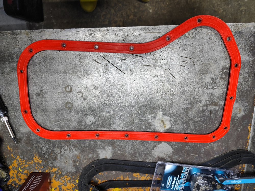 Прокладка поддона подходит для а/м ВАЗ 2101 - 2107 Нива 2121 - 21214 Нива Шевроле купить на OZON ...