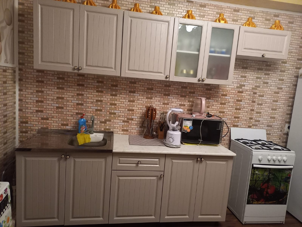 Кухонный гарнитур Хозяюшка 2 6 м мебель для дома и кухни Акация белая Моренга купить по