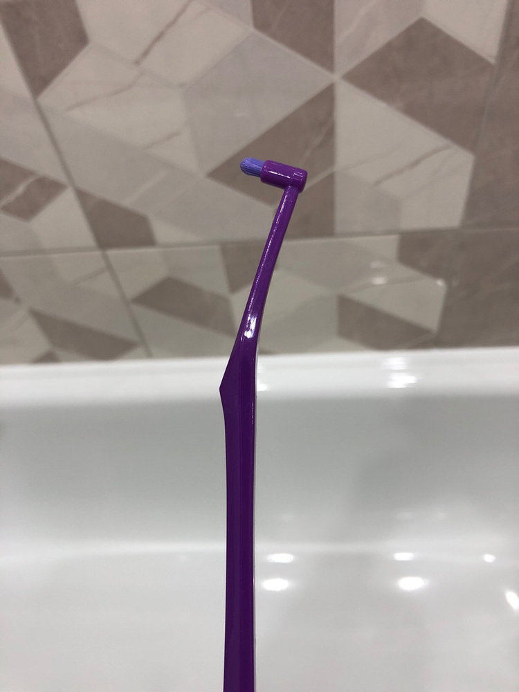 Монопучковая зубная щетка Pesitro 1680 6 мм, для брекетов и имплaнтов ...