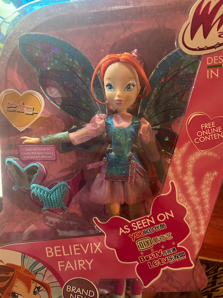Winx Club Волшебные подруги Серия Transformix Believix Шаньэр Подвижная ...