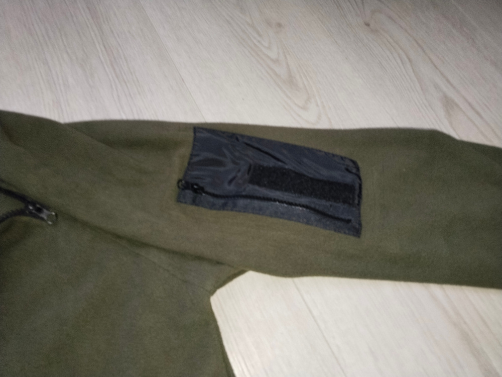 Свитшот Мужской CHAOPAI темно-серый Молния Флис, размер 50 Без рукавов Камуфляж купить c ...