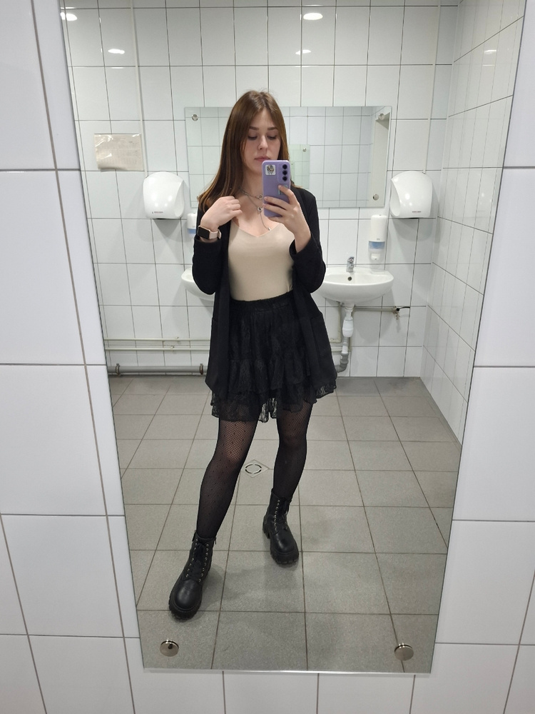 Юбка Женский 1881 белый, черный Вискоза, Полиэстер прямая, размер 48 Резинка Мини ...