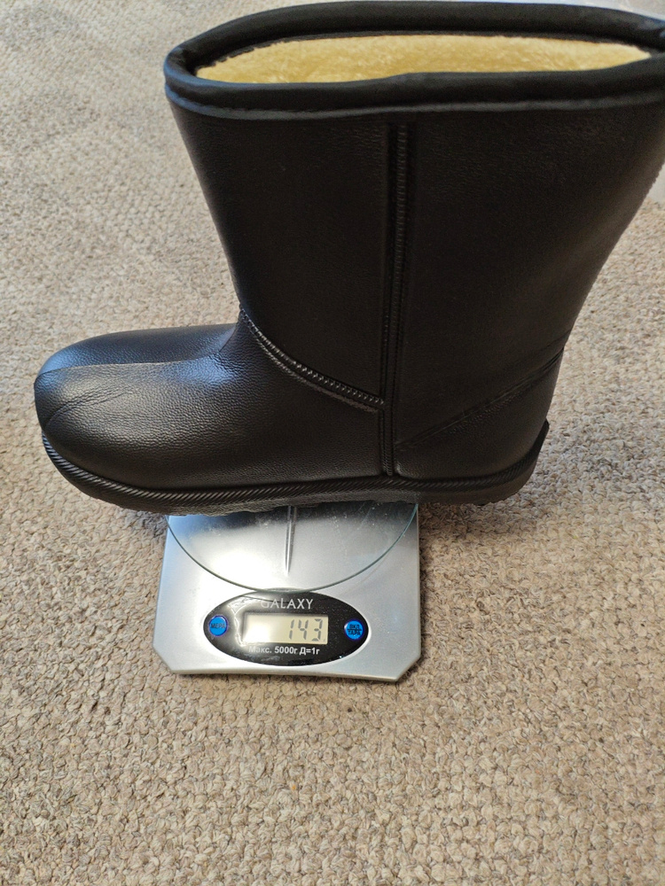 Сапоги Женский, Мужской Feabrate, размер 40 черный Зима Без каблука Без застёжки купить c ...