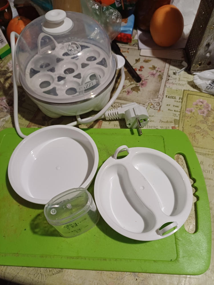 PAZZL Яйцеварка электрическая пароварка 5 в 1, ЗВУКОВОЙ СИГНАЛ купить на OZON по низкой цене ...