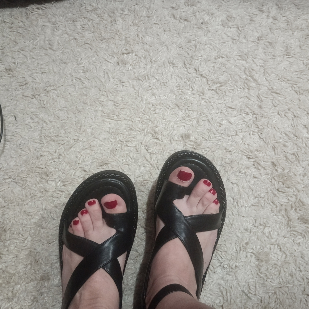 Босоножки Женский JOYCITY Платформа Экокожа, размер 36 Ремешок вокруг щиколотки, Открытый нос F ...