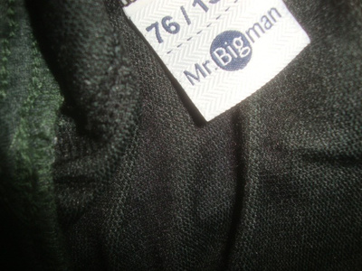 Брюки Мужской MR. BIGMAN джоггеры темно-синий Хлопок, Полиэстер Повседневный, размер 58 Завязки ...