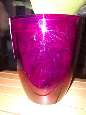 Горшок для орхидеи, кашпо ElfPlast 1.1 л, прозрачно-фиолетовый купить на OZON по низкой цене ...