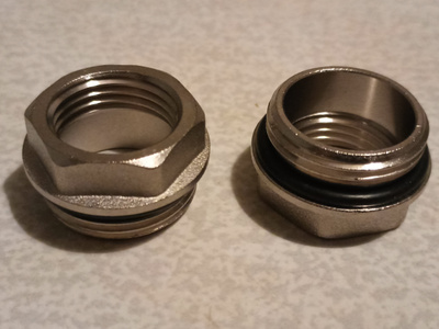 Футорка 1/2" внутренняя - 3/4" наружная резьба TIM M302-23 - 4 шт ...