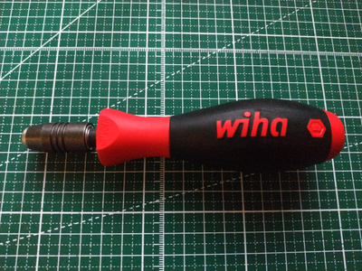 Отвертка с держателем для бит SoftFinish CentroFix 1/4" x 38 мм, с ...