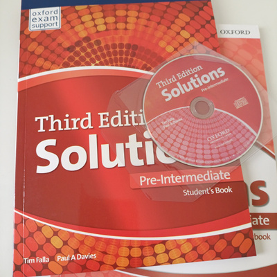 Solutions Pre intermediate Third Edition Комплект: Student's Book + Workbook + Диск | Falla Tim ...