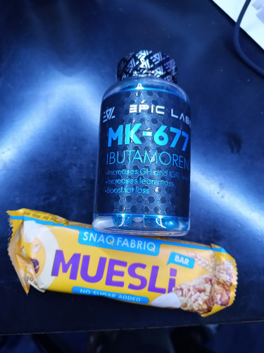 Ибутаморен мк 677 Epic Labs Ibutamoren mk-677 Гормон Роста 60 капсул /бустер тестостерона для ...