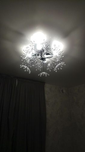 Lamplandia Люстра потолочная в спальню, L1852 SCROLL GOLD CLEAR, Е14 ...