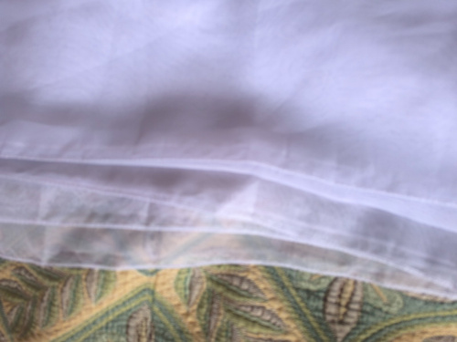 Тюль короткая 300x150 см для кухни, комнаты и спальни белая вуаль Decor ...