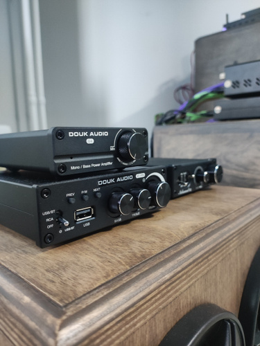 Douk Audio M1 PRO Hi-Fi 320 Вт стерео сабвуфер усилитель Bluetooth ...