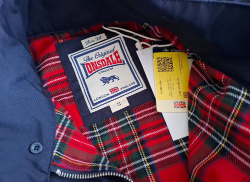 Куртка Мужской Lonsdale оливковый стойка Полиэстер, Хлопок, размер 58 ...