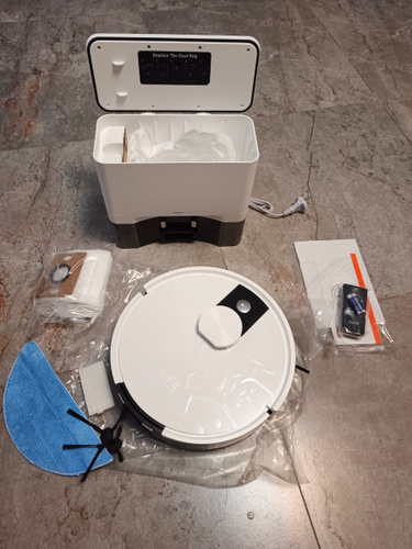 Робот пылесос с влажной и сухой уборкой со станцией самоочистки ILIFE ...