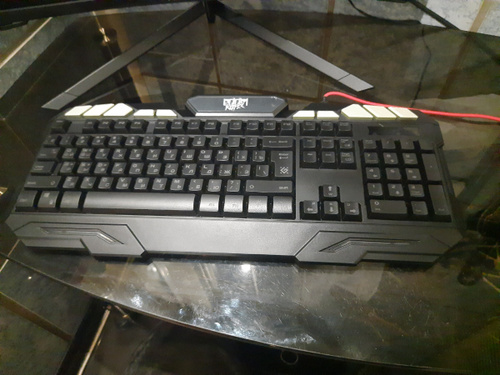 Defender игровая клавиатура мембранная проводная Doom Keeper (Full-size ...