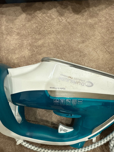 Tefal Easygliss Plus FV5718E0 Утюг для одежды, с отпаривателем, белый ...