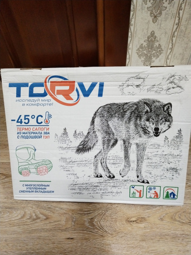 Сапоги Мужской TORVI для рыбалки, размер 45 черный Зима Россия купить c доставкой на OZON по ...