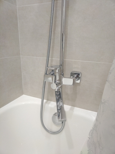 Душевая система с тропическим душем и смесителем Frap F2471 купить на OZON по низкой цене ...