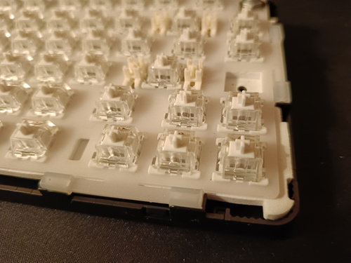 Клавиатура игровая Attack Shark M86 Cheese White RGB (RUS), беспроводная, 80 кнопок, HotSwap ...