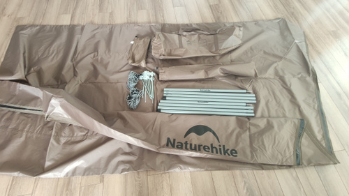 Тент туристический тент полог PU18000мм+, Naturehike Skylite, 500x380см ...