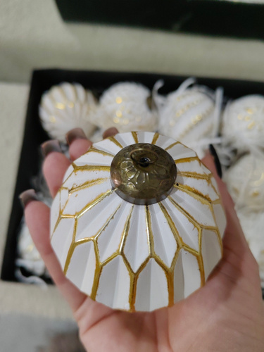 новогодние украшения для интерьера, 12шт, 8 см купить c доставкой на OZON по низкой цене ...