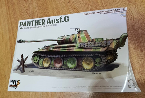 TAKOM 35001 1/35 Модель танка "Panther Ausf.G" Постпродакшн (Суперблиц ...