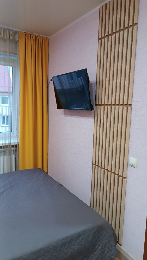 Стеновые панели реечные декоративные рейки на стену Дуб бунратти черная основа 690х505 мм