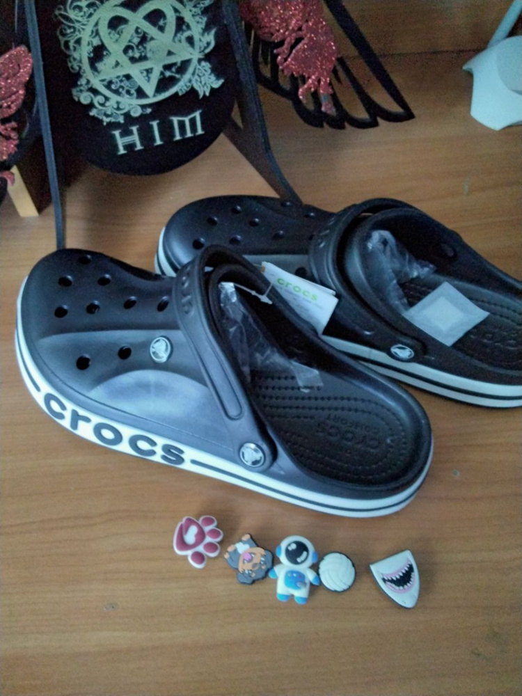 Сабо Женский, Мужской Croslite, размер 42, 43 Маломерит Без каблука ...