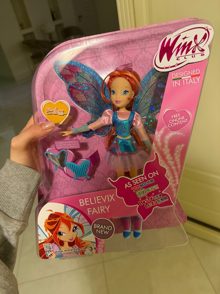 Winx Club Волшебные подруги Серия Transformix Believix Шаньэр Подвижная ...