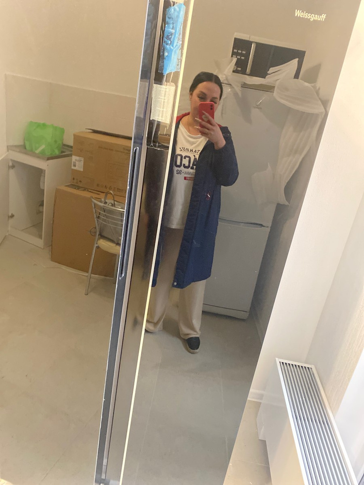 Weissgauff Холодильник Двухкамерный, Двухдверный, Side by Side WSBS 500 Inverter NoFrost Beige ...