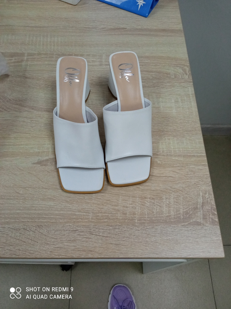 Босоножки Женский Obba Стандартный средний (до 9 см) Натуральная кожа, размер 38 Квадратный нос ...