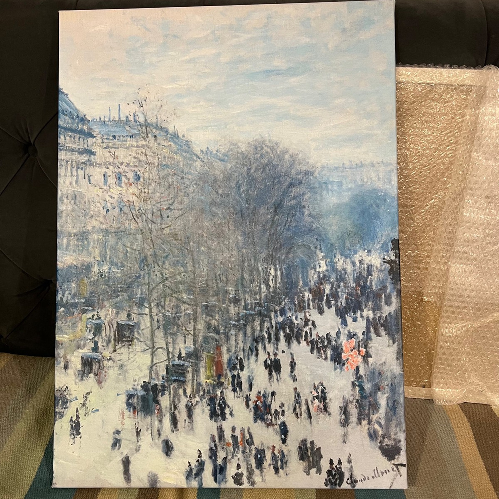 Картина "Клод Моне / Водяные лилии 1916г / Репродукция / Импрессионизм", 60х60 см купить на OZON ...