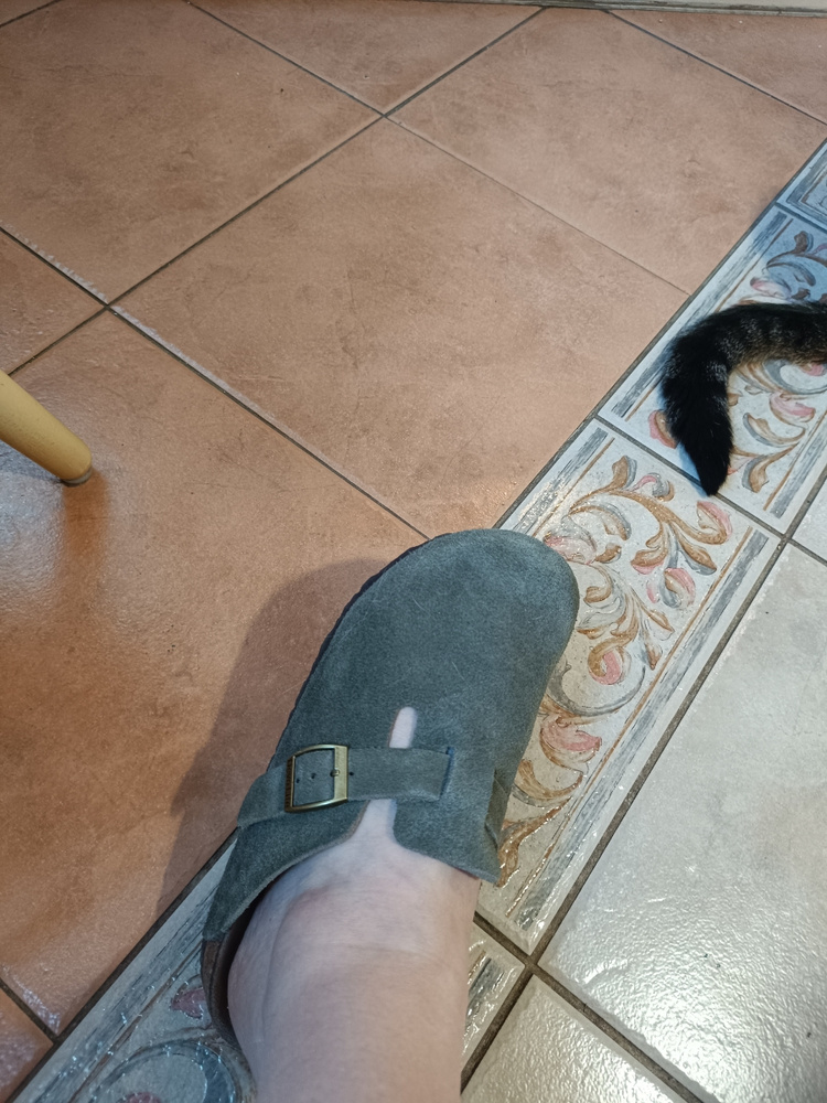 Сабо Женский Devo Life EVA, Натуральная кожа, размер 37 Анатомическая стелька, Толстая подошва ...