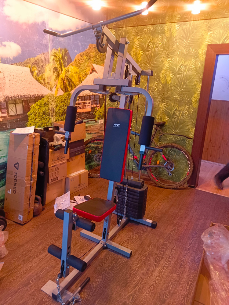 Силовой комплекс DFC HomeGym D7000-60 / стек 60 кг купить на OZON по низкой цене (1648692833)
