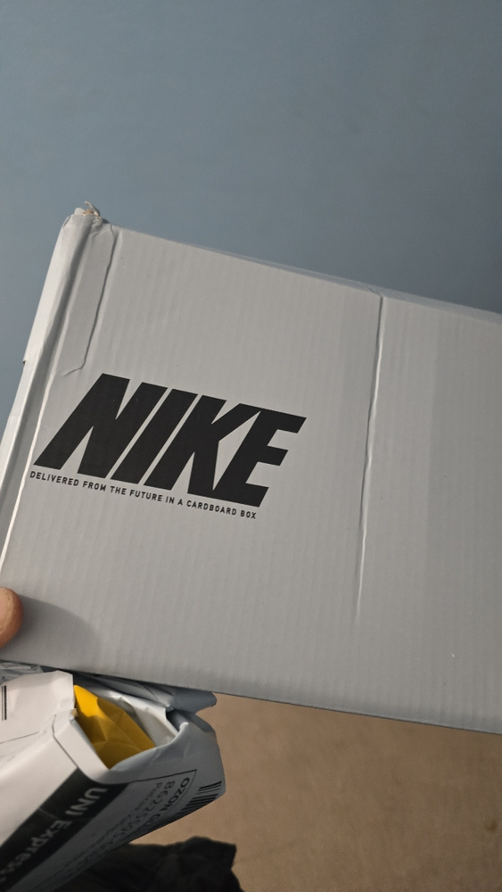 Бутсы Nike, 37, бело-синий - купить по выгодной цене в интернет-магазине OZON (1732589773)