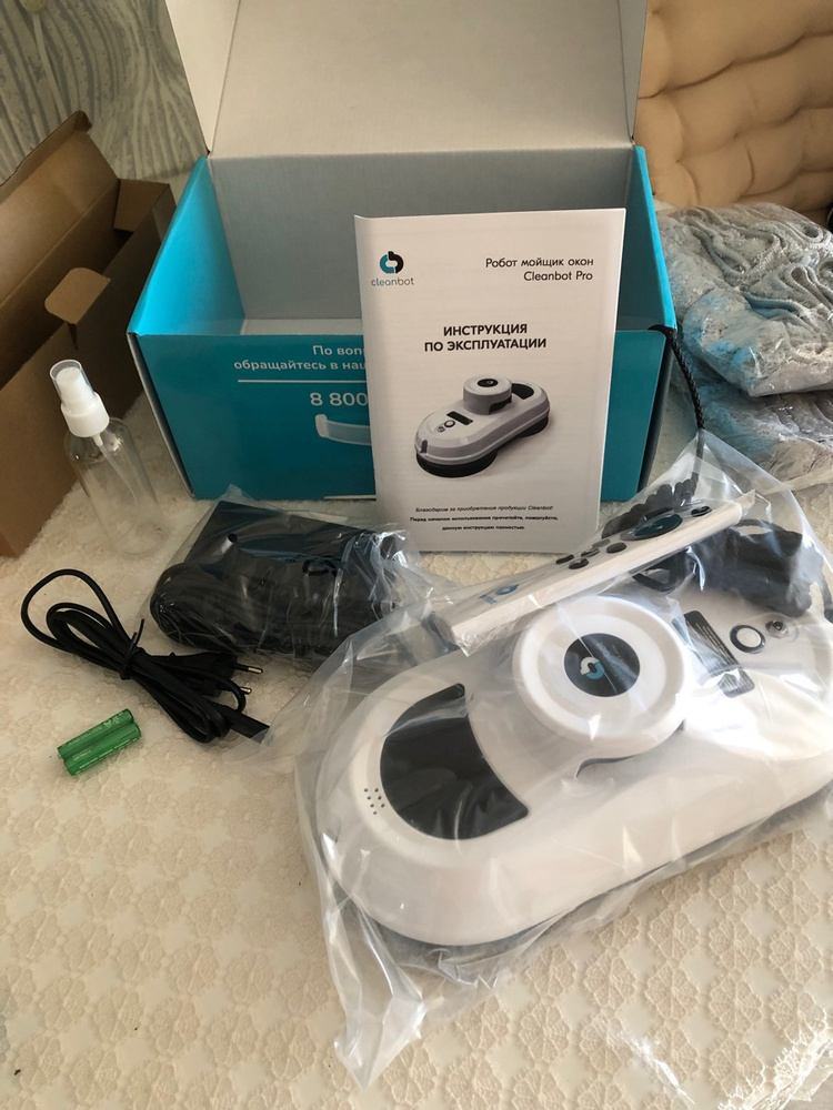 Робот мойщик окон Cleanbot Pro со сменными салфетками 26 шт. купить на ...