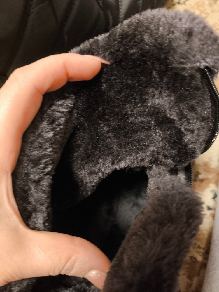 Сапоги Женский Feabrate полусапоги, размер 40 коричневый Зима Без каблука Вышивка купить c ...