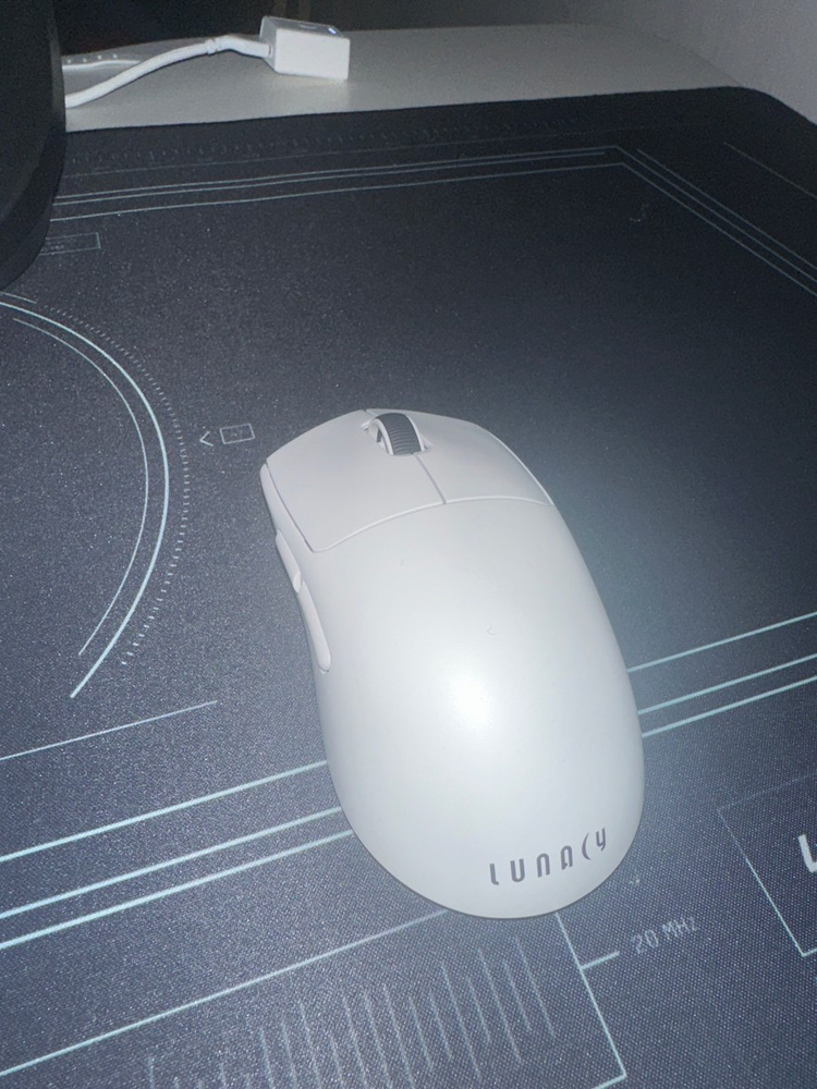 Игровая мышь беспроводная Lunacy беспроводная Another One , белый купить c доставкой на OZON по ...