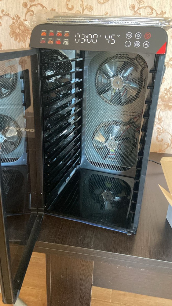 Дегидратор сушилка для овощей и фруктов REDMOND FD1105, 25 литров, 6 уровней купить на OZON по ...