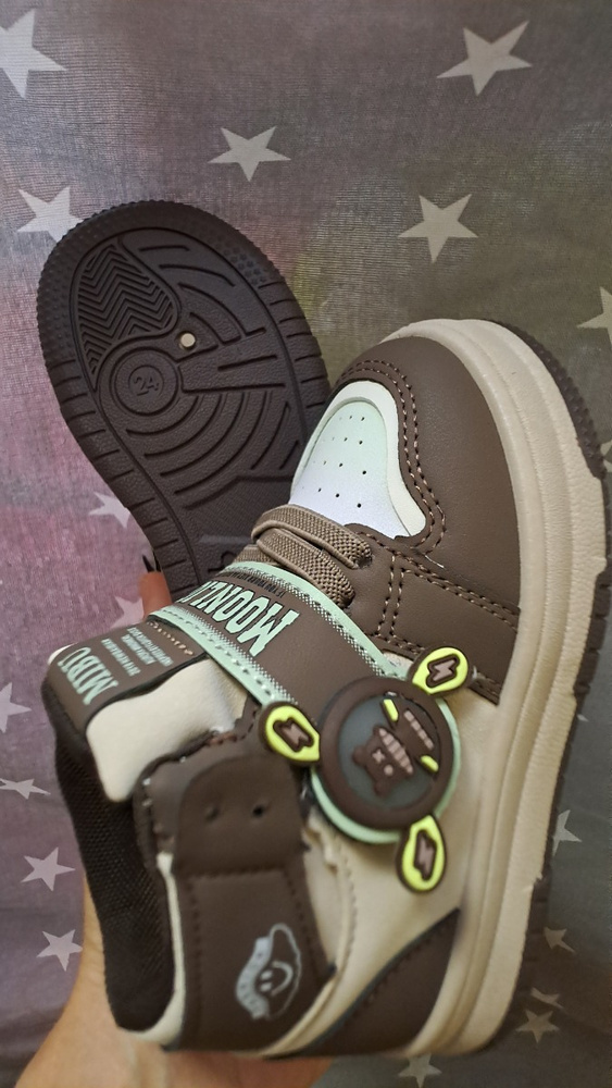 Кроссовки Девочки, Мальчики MOOCIE Резина Треккинг, размер 32 Демисезон Липучки купить c ...