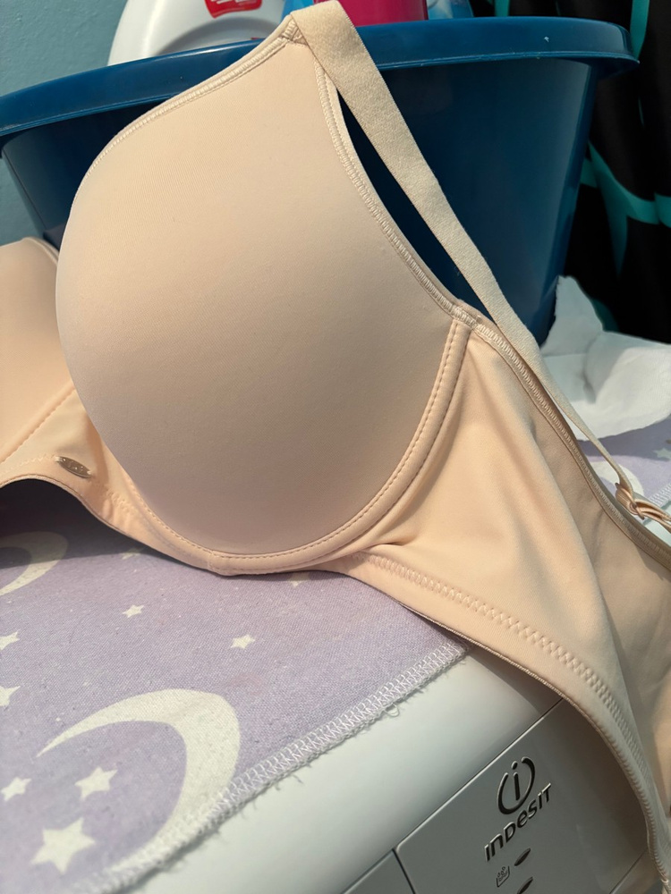 Бюстгальтер Женский OIRO на косточках, размер 75B черный нюд Полиамид, Эластан Повседневный ...