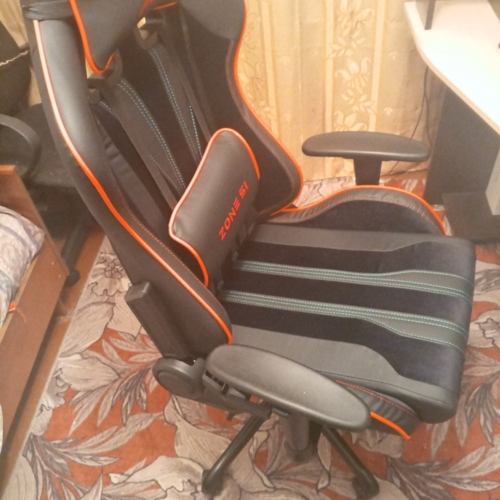 Кресло компьютерное игровое ZONE 51 GRAVITY, Черный купить на OZON по низкой цене (255092191)