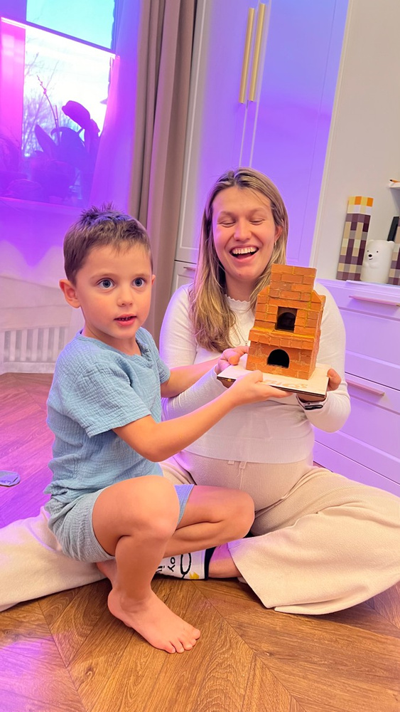 Конструктор для детей и взрослых из керамических кирпичиков "Русская ...