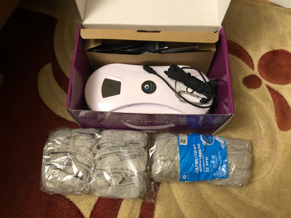 Робот мойщик окон Cleanbot Pro со сменными салфетками 14 шт. купить на ...