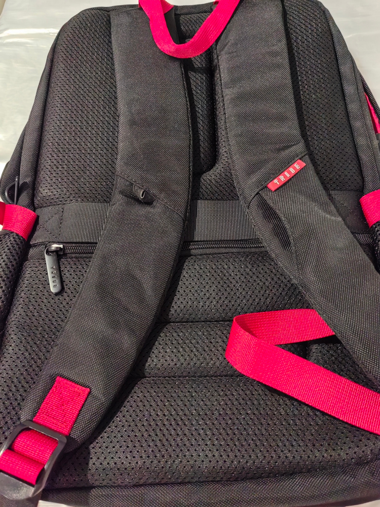 Рюкзак мужской городской TRIBE VIBE Red (красные лямки) купить на OZON по низкой цене (1361690176)