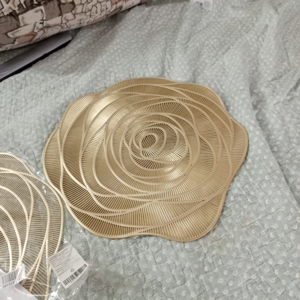 FoHo Набор сервировочных салфеток ПВХ пластизоль 38x38см, 4шт. купить ...