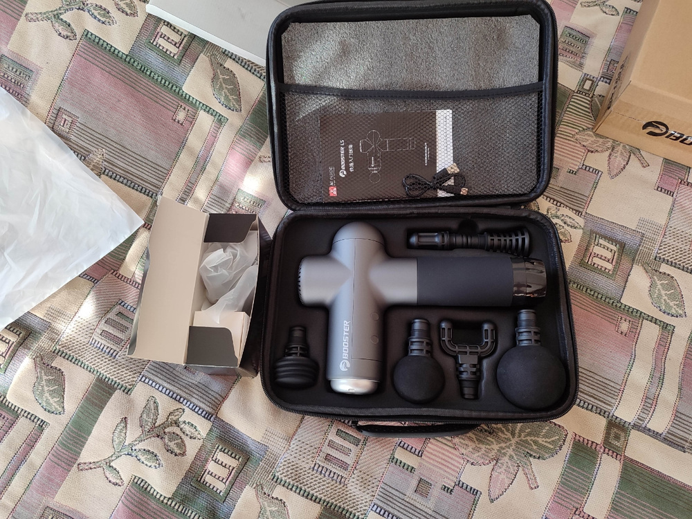 BOLUOJUN BOOSTER Pro 3 Массажер перкуссионный пистолет профессиональный ...