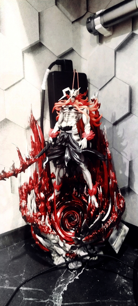 Bleach аниме-блич фигурки/ичиго куросаки-Бычья голова/ UPCLOUD-32см купить на OZON по низкой ...